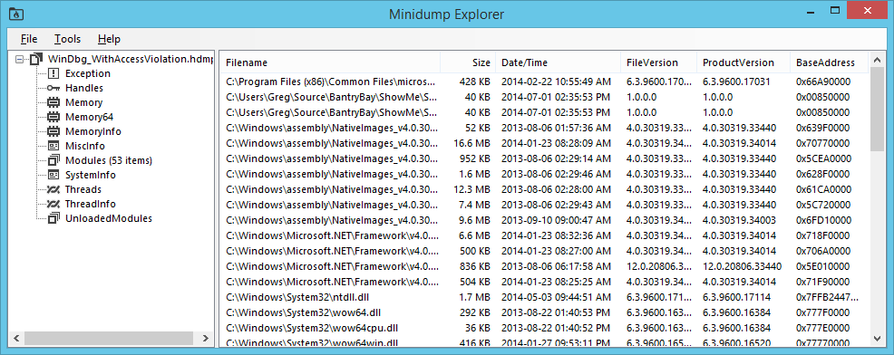 Discovering the secrets of a pageant minidump – DiabloHorn